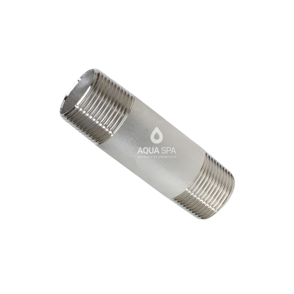 NIPLE DE ACERO INOXIDABLE - Aqua Spa SAC